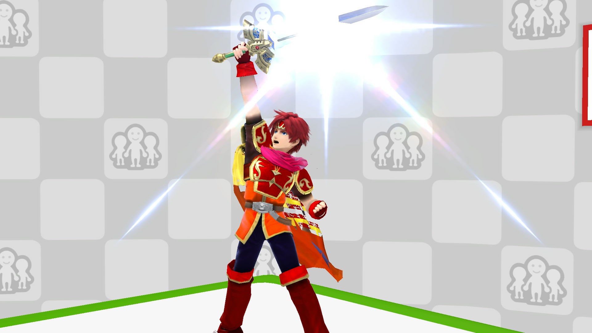 Red Melee Roy Version 1 [Super Smash Bros. (Wii U)] [Mods]