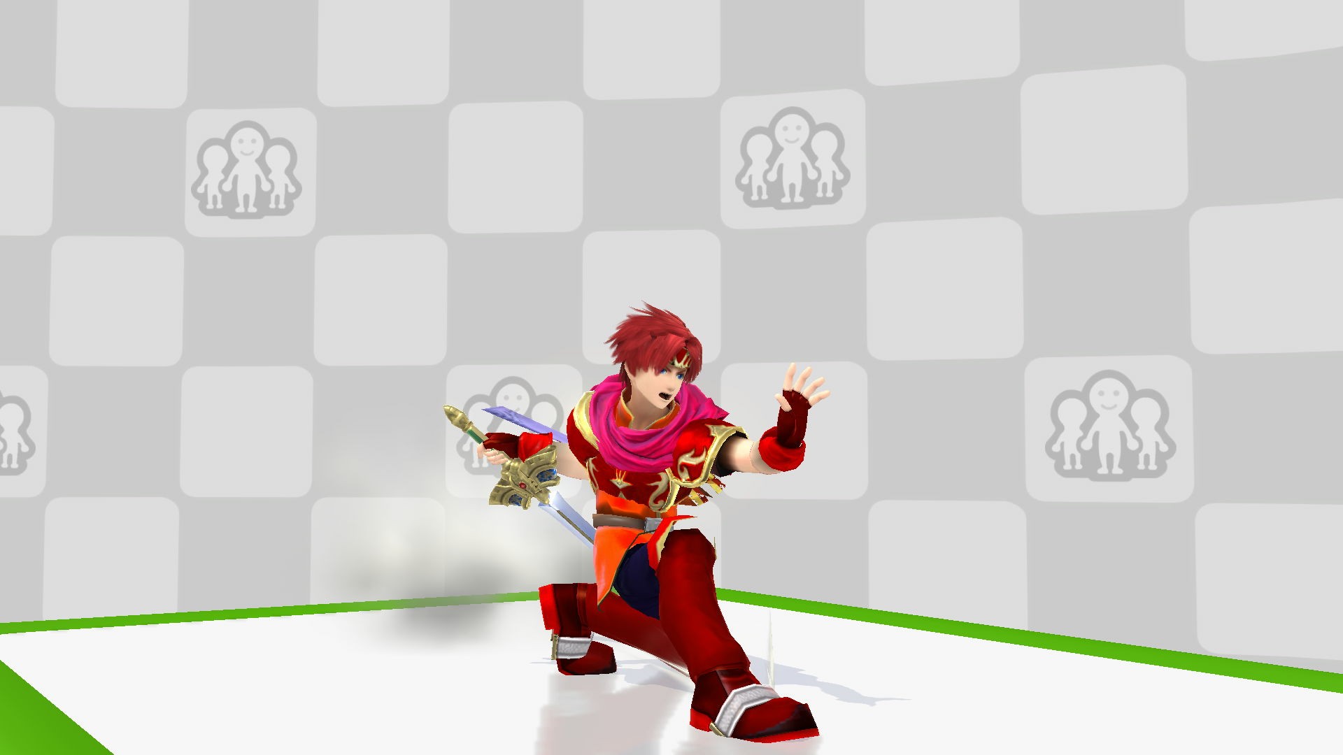 Red Melee Roy Version 1 [Super Smash Bros. (Wii U)] [Mods]
