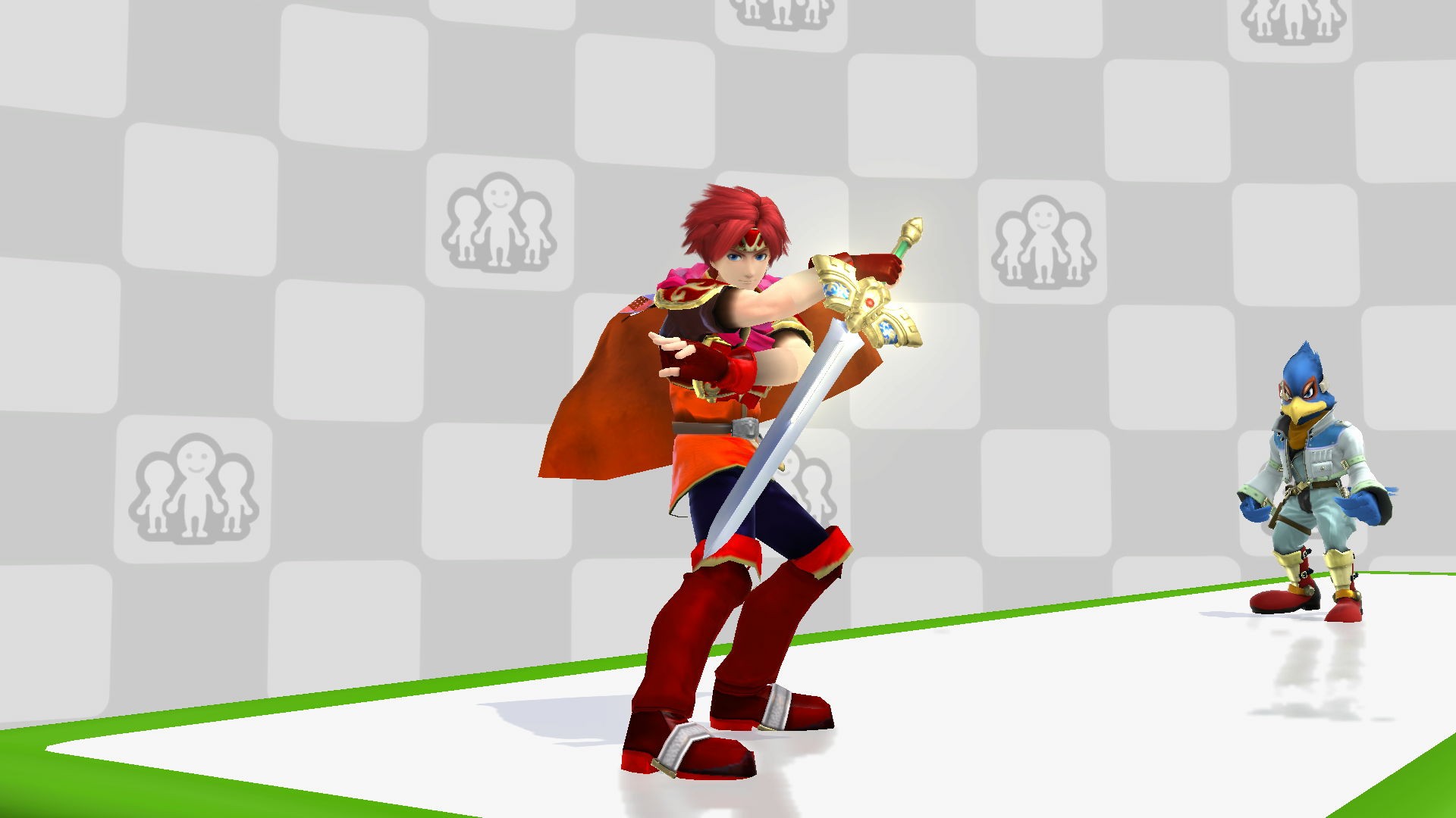 Red Melee Roy Version 1 [Super Smash Bros. (Wii U)] [Mods]