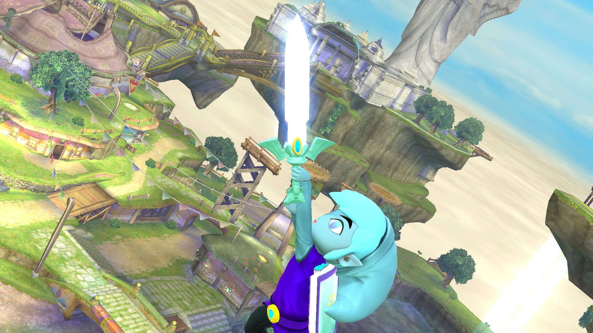 Toon Link Fi recolors [Super Smash Bros. (Wii U)] [Mods]