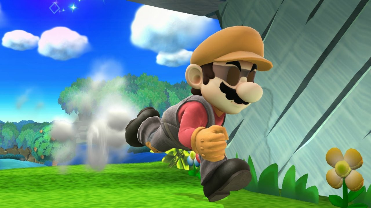 TF2 Engineer Mario Mod for Super Smash Bros. (Wii U) | SSB4U Mods