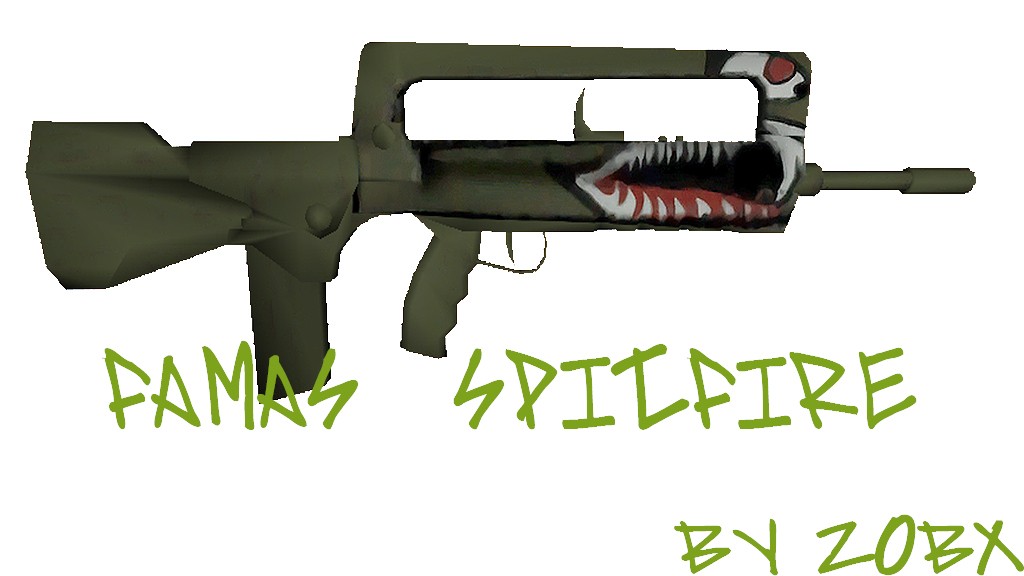 Famas | Spitfire [Counter-Strike 1.6] [Mods]