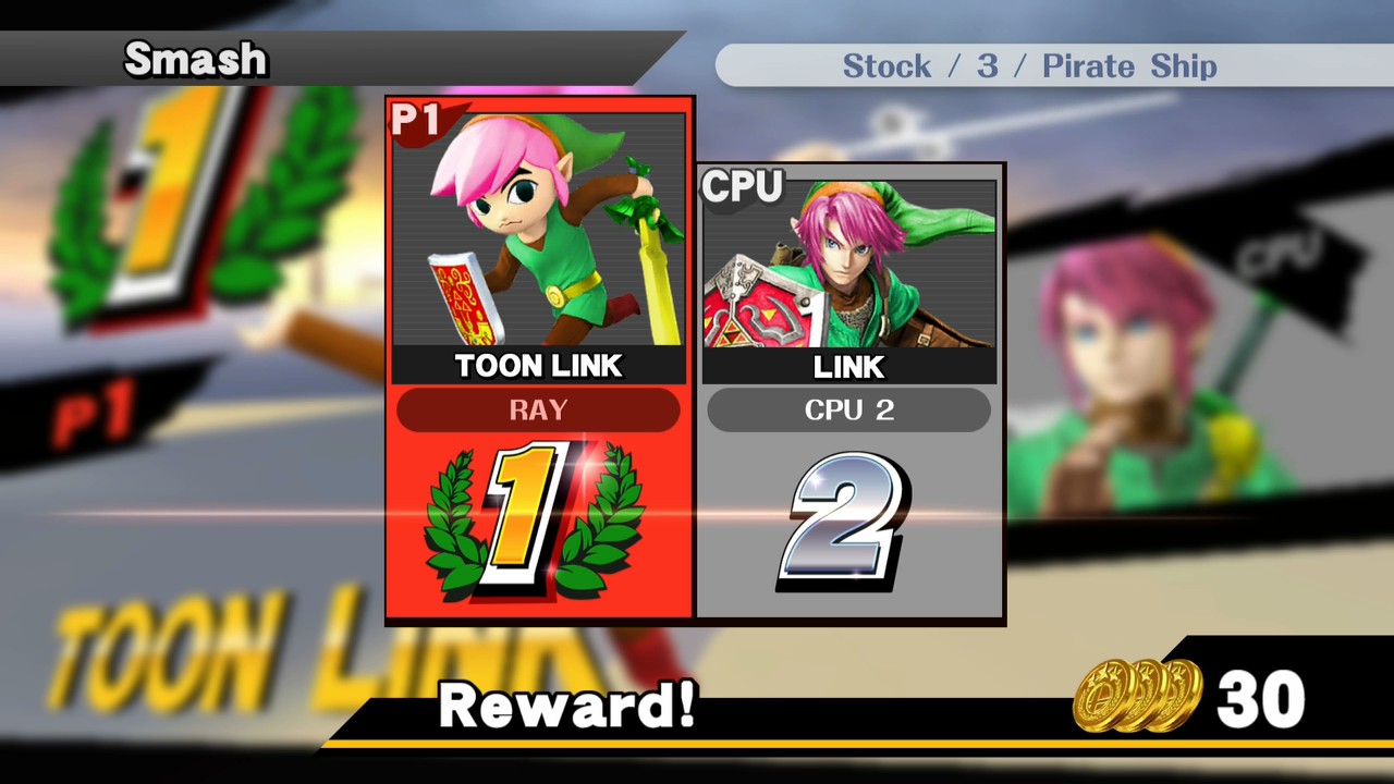 ALttP sprite colors Toon Link (w/ CSPs) Mod for Super Smash Bros. (Wii ...