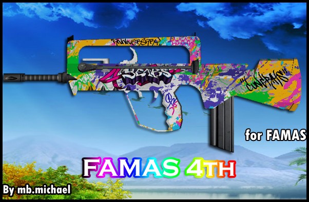 Famas 4th Mod for Counter-Strike 1.6 | CS1.6 Mods