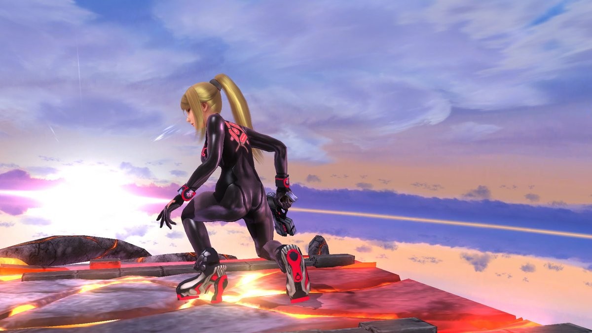 The Visionary: Zero Suit Samus Mod for Super Smash Bros. (Wii U ...