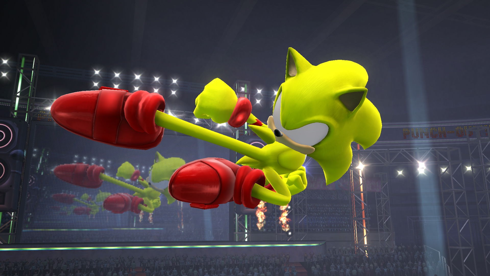 Reverse Flash Sonic [Super Smash Bros. (Wii U)] [Mods]