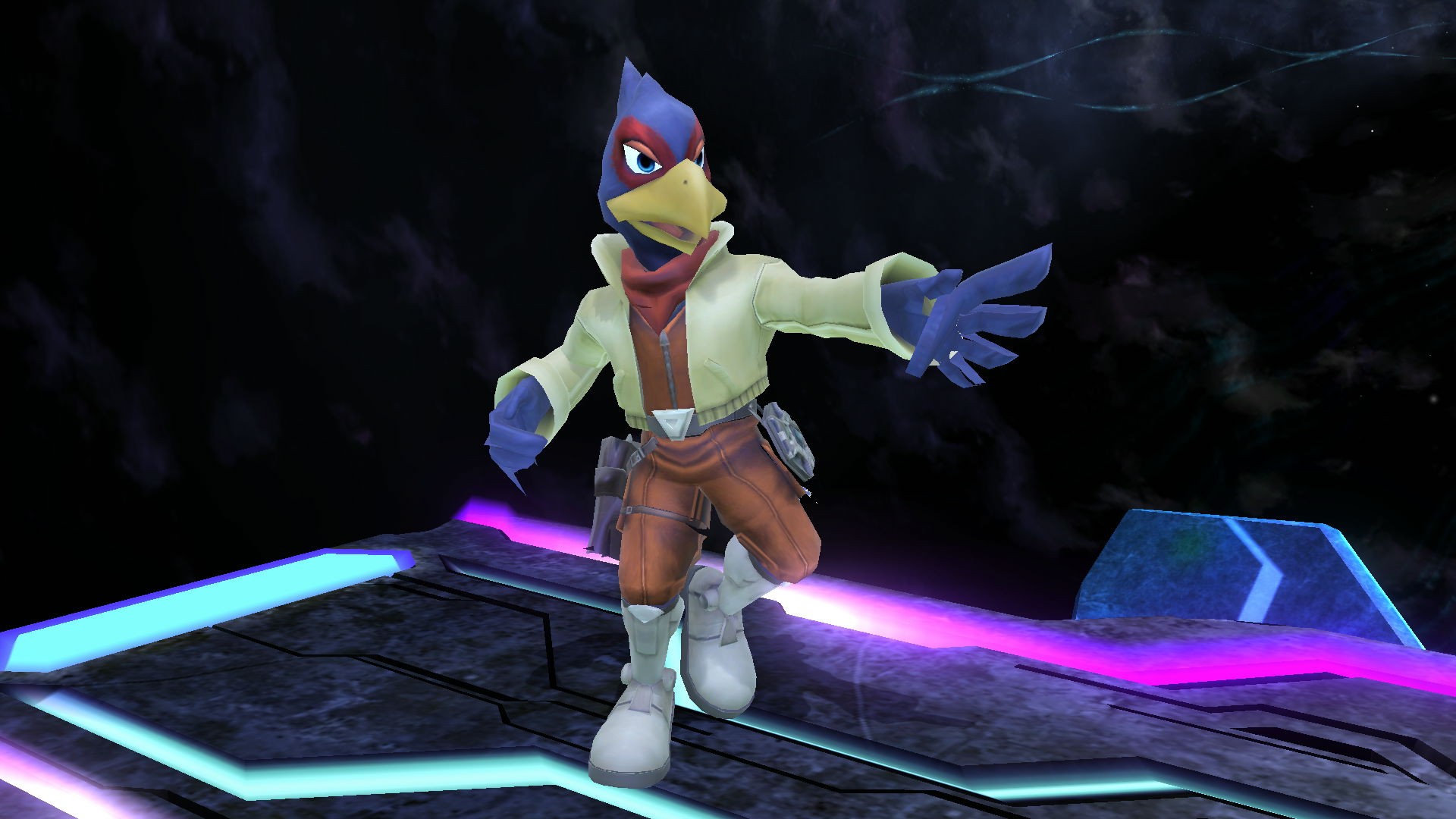 Melee Falco v1.5 (w/ Full UI!) [Super Smash Bros. (Wii U)] [Mods]