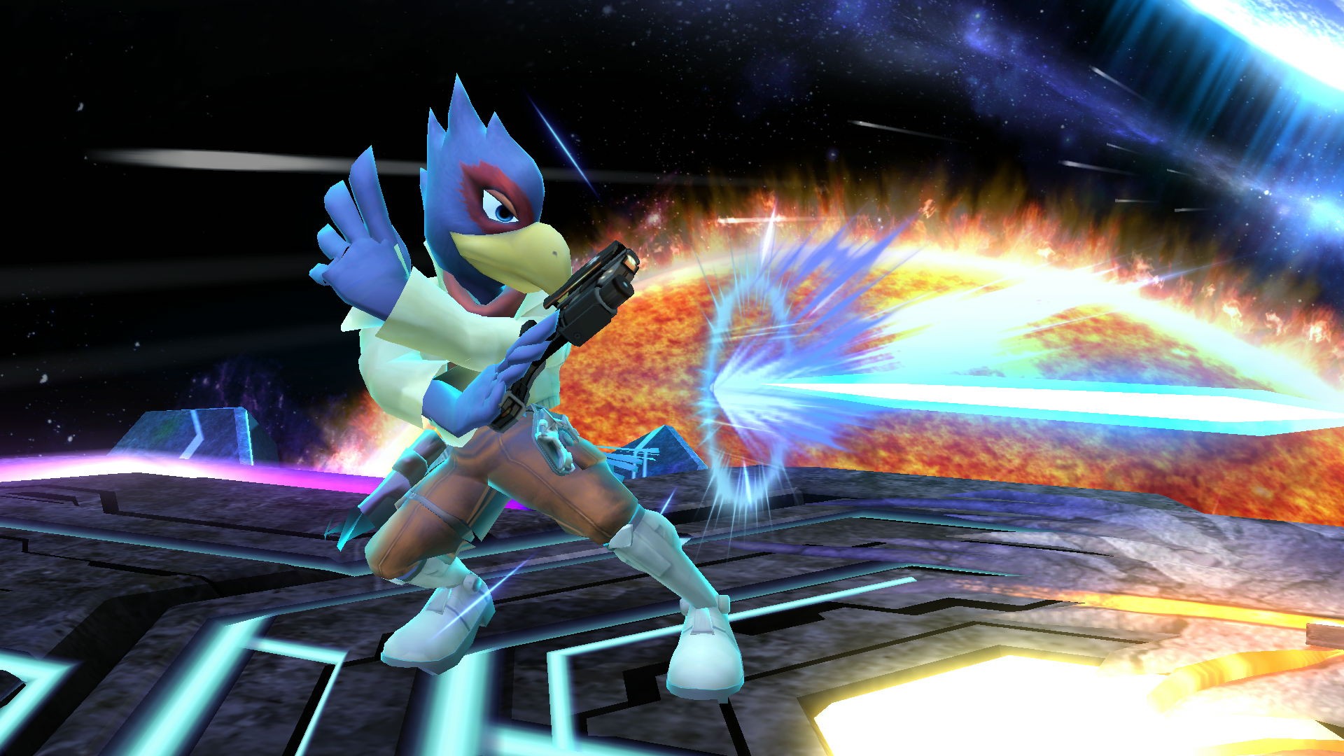 Melee Falco v1.5 (w/ Full UI!) [Super Smash Bros. (Wii U)] [Mods]
