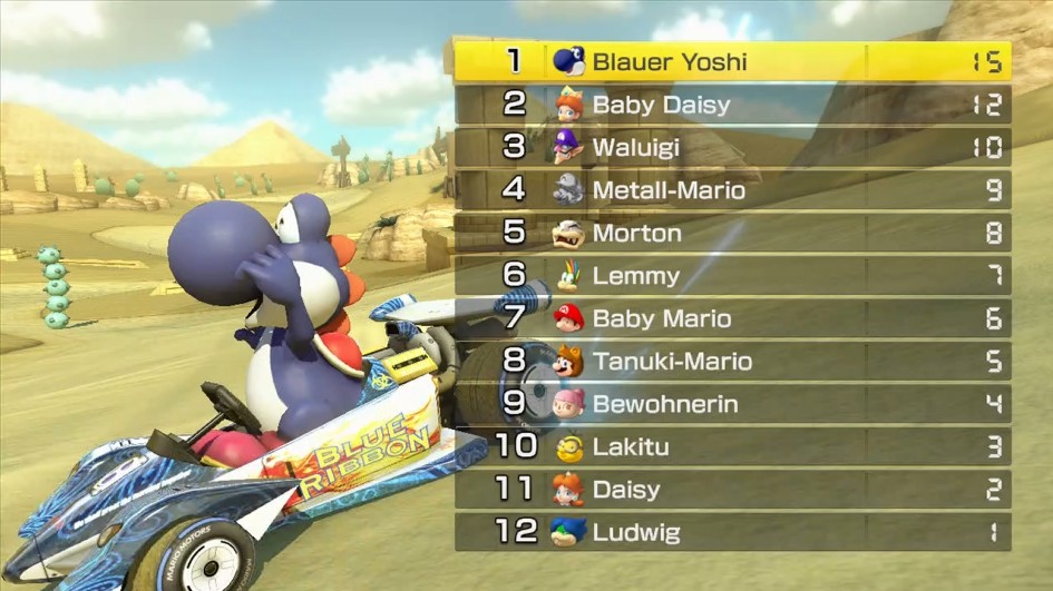 Blue Mii/Yoshi/Shy Guy Circuit Special [Mario Kart 8] [Mods]