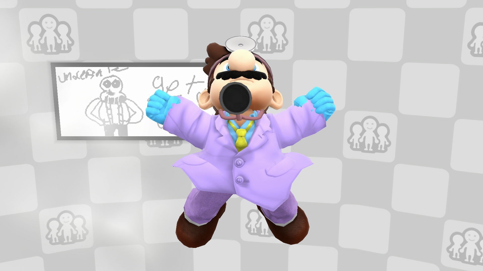 Better Purple Doctor Mario CSPs [Super Smash Bros. (Wii U)] [Mods]