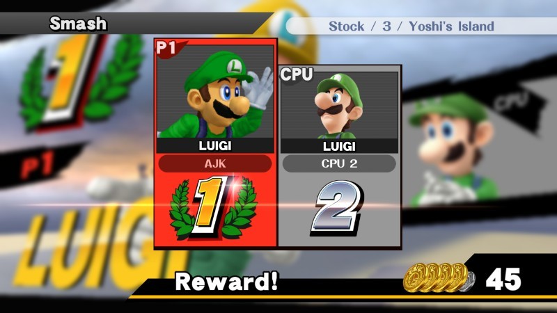 Melee Luigi Portraits Mod for Super Smash Bros. (Wii U) | SSB4U Mods