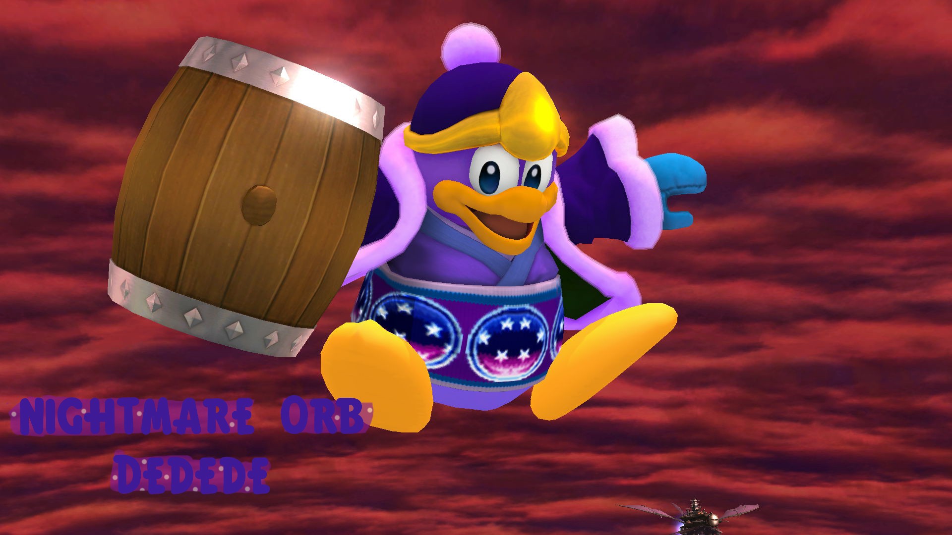 Nightmare Orb Dedede (V1.1) Mod for Super Smash Bros. (Wii U) | SSB4U Mods