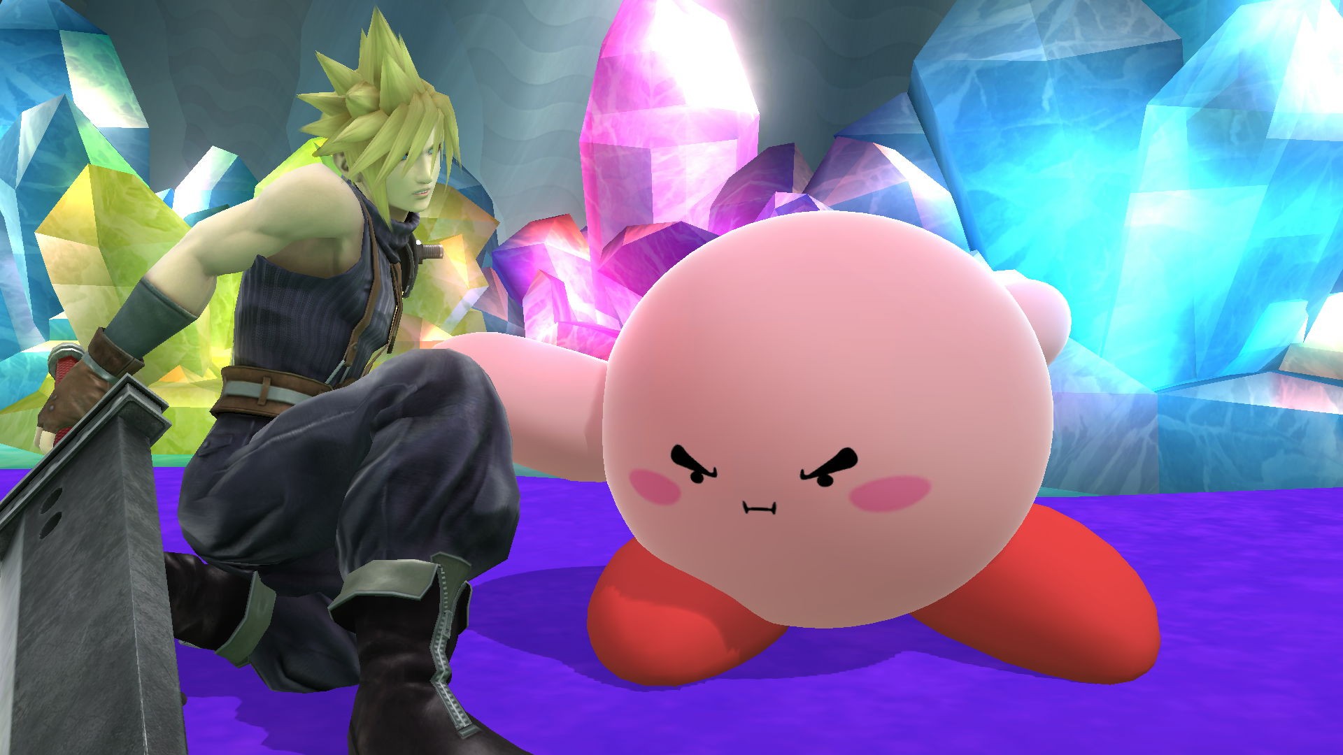 Grumpy Kirby Mod for Super Smash Bros. (Wii U) | SSB4U Mods