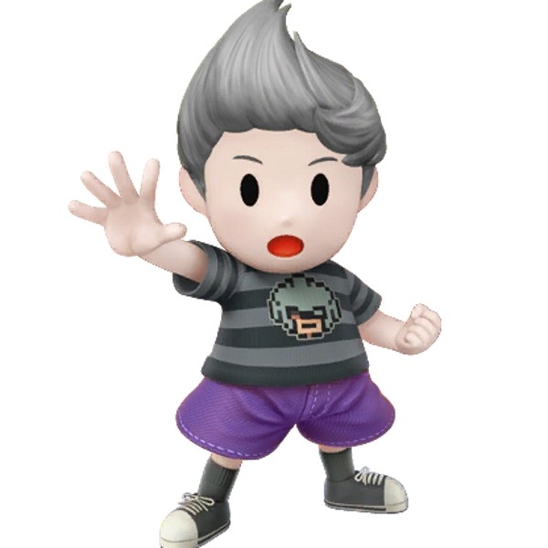 Masked Man Lucas with Purple Shorts [Super Smash Bros. (Wii U)] [Mods]