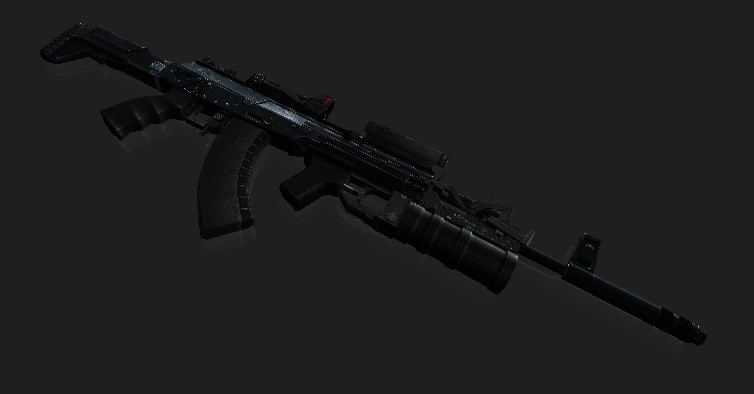 AK-12 with GP-30 [Counter-Strike 1.6] [Mods]