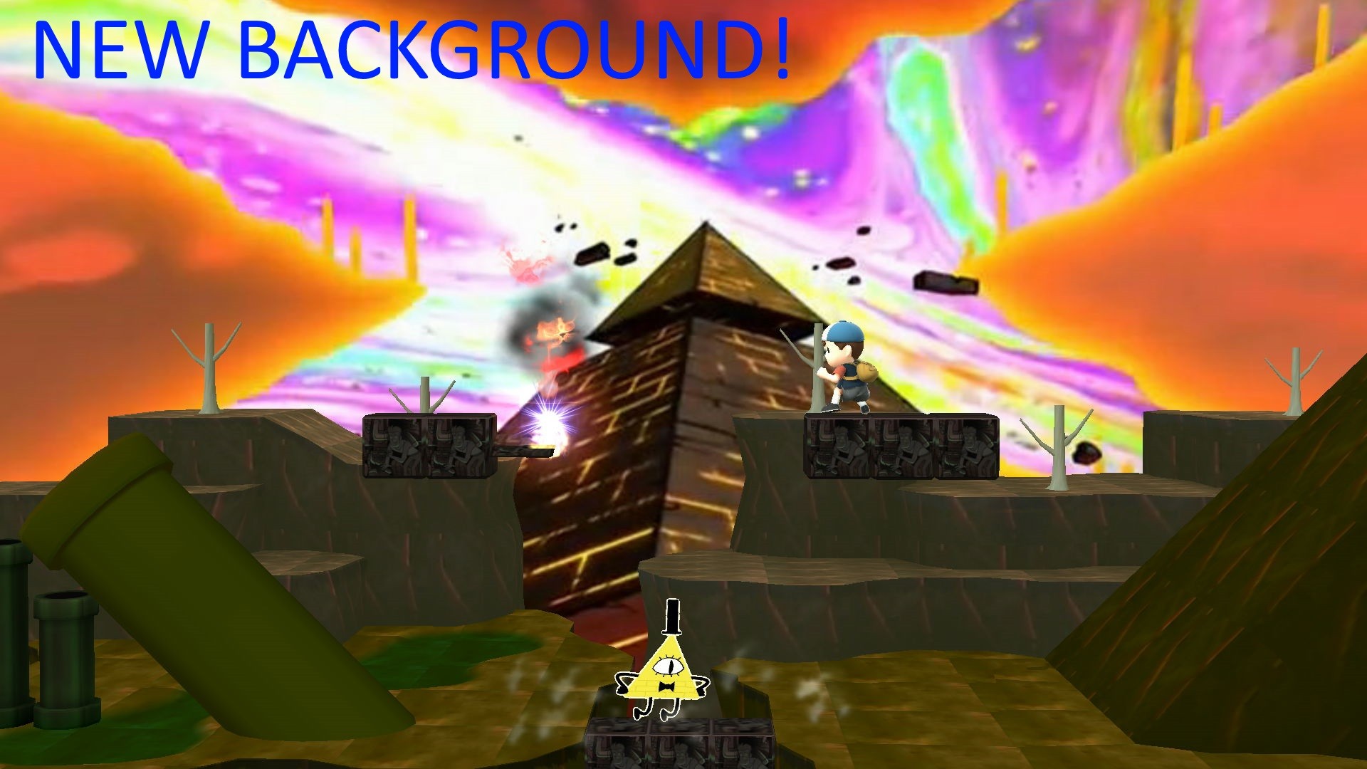 Weirdmageddon Stage Mod for Super Smash Bros. (Wii U) | SSB4U Mods