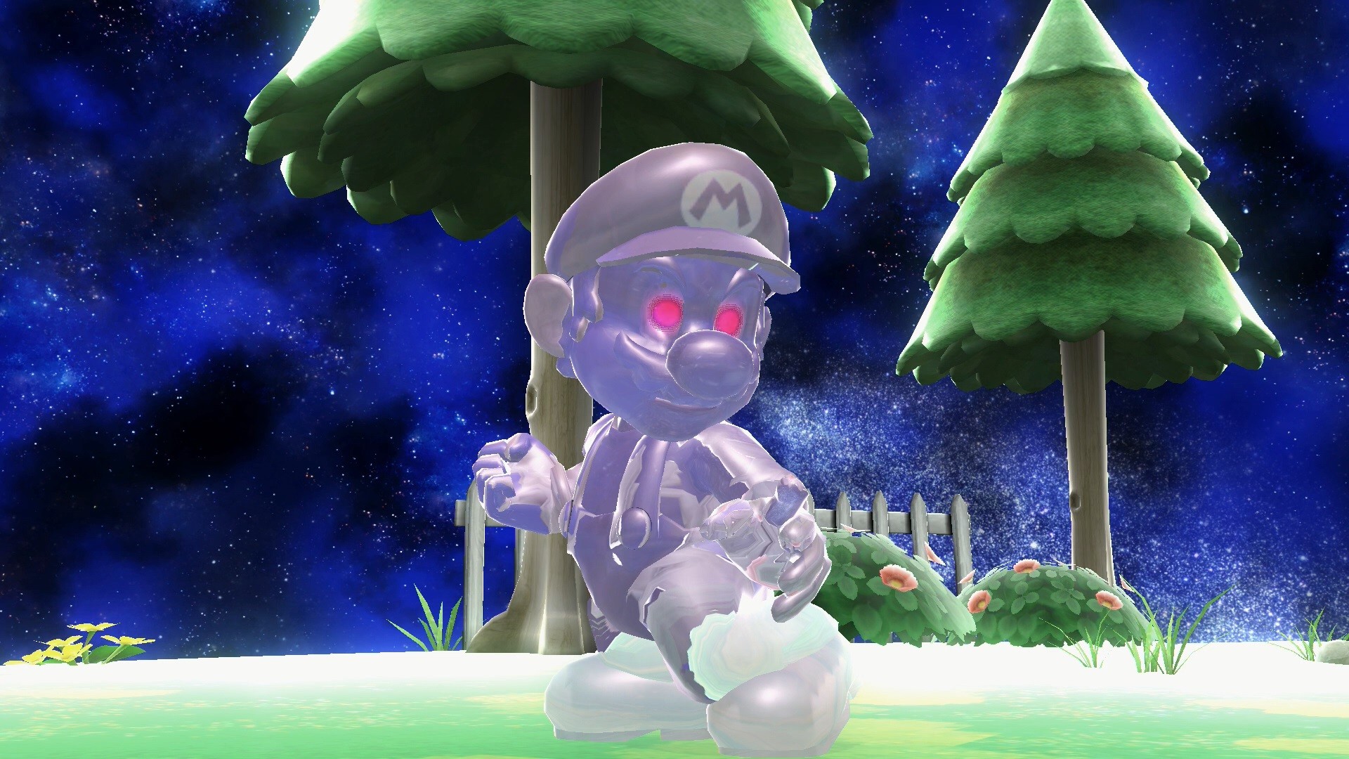 Shadow Mario Recolors [Super Smash Bros. (Wii U)] [Mods]