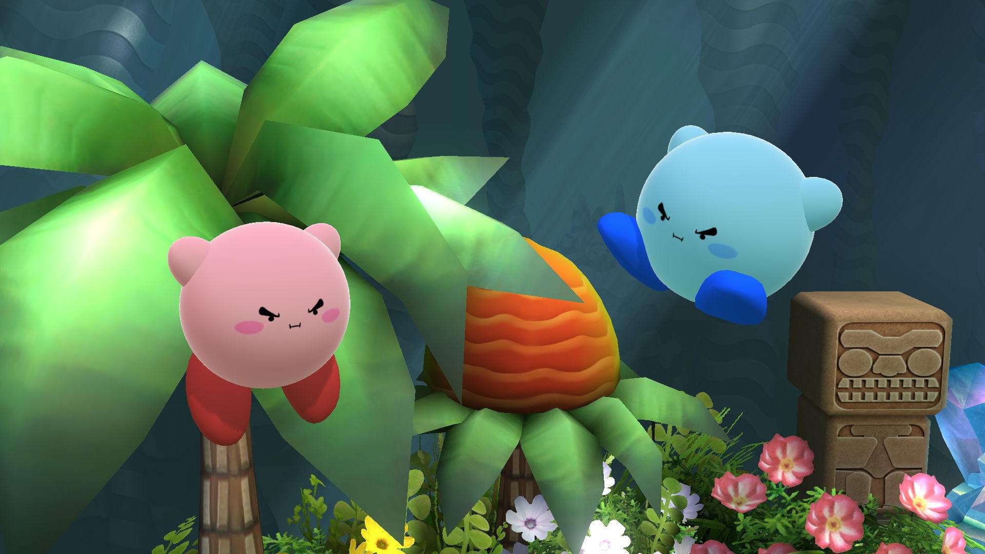 Grumpy Kirby Mod for Super Smash Bros. (Wii U) | SSB4U Mods