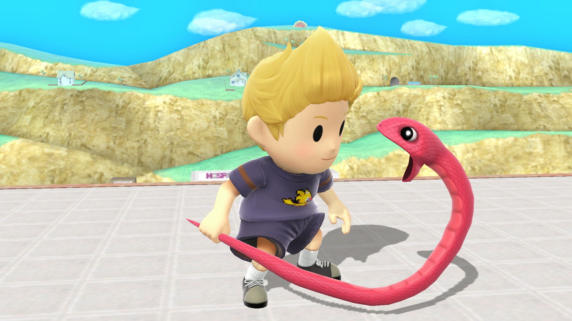 Cloud Based Lucas Alt Mod for Super Smash Bros. (Wii U) | SSB4U Mods