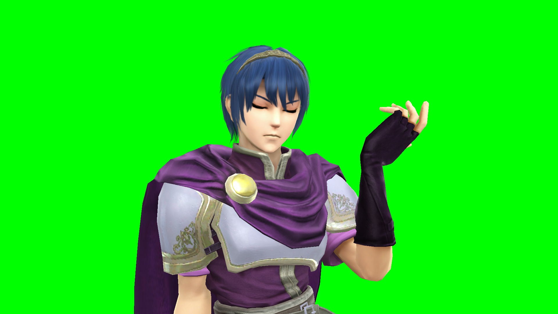 PM Purple Marth (alt.) [Super Smash Bros. (Wii U)] [Mods]