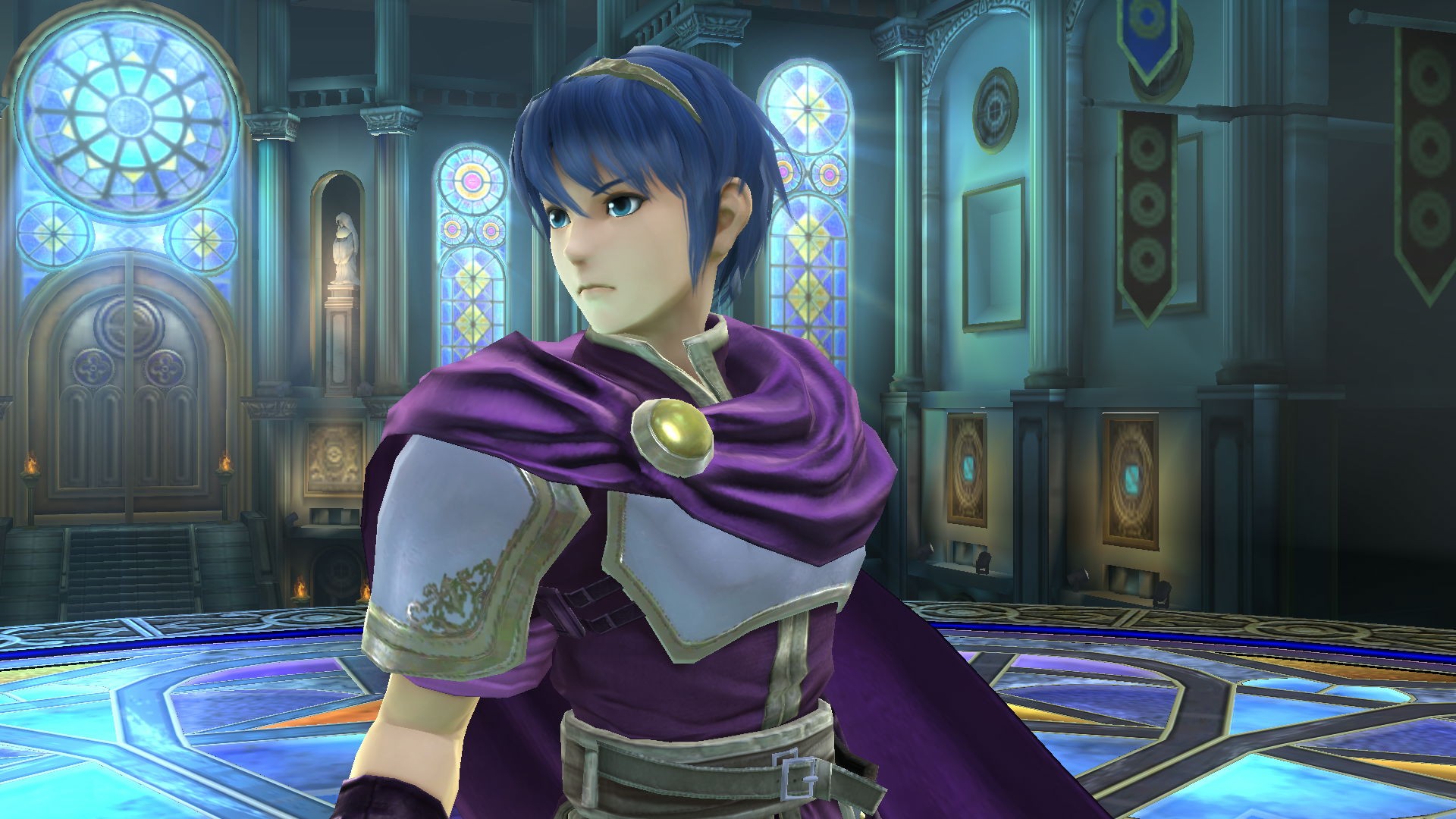 PM Purple Marth (alt.) [Super Smash Bros. (Wii U)] [Mods]