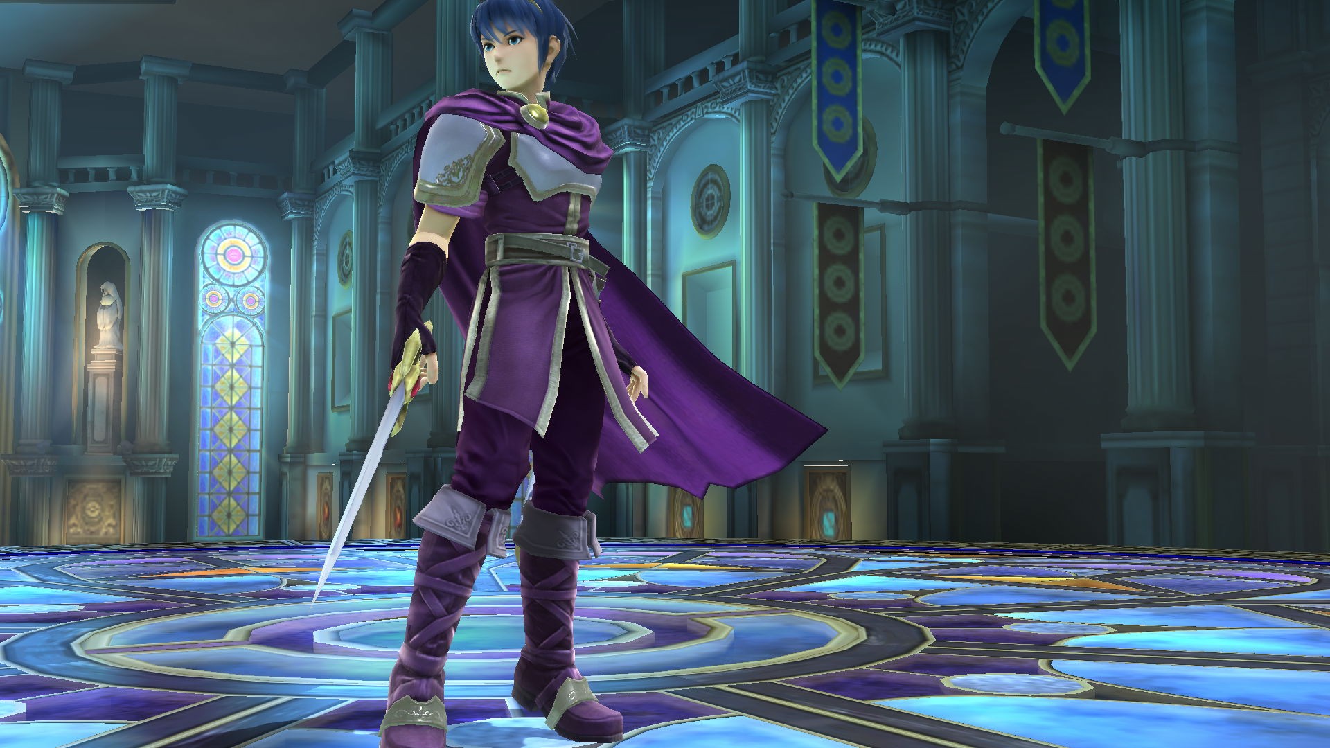 PM Purple Marth (alt.) [Super Smash Bros. (Wii U)] [Mods]