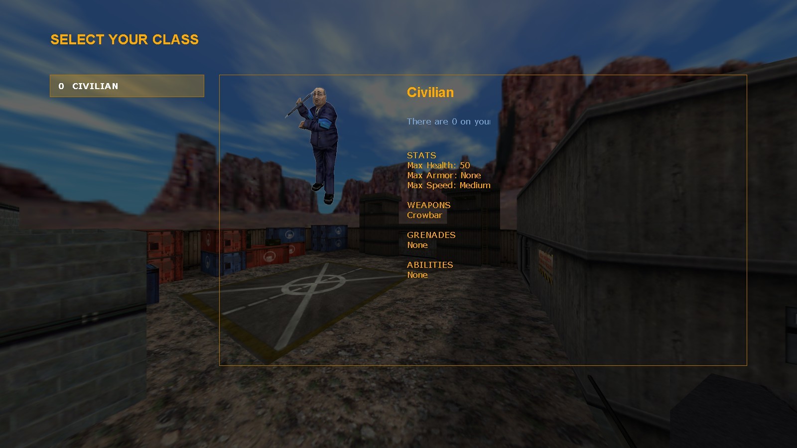 Old VGUI Variant Mod for Team Fortress Classic | TFC Mods