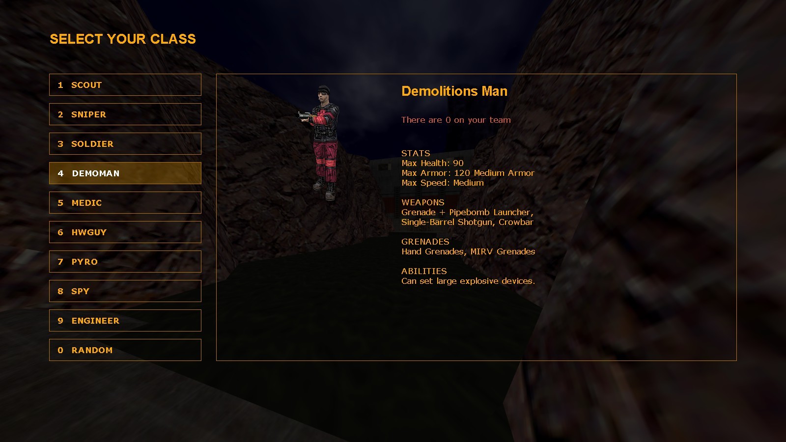 Old VGUI Variant Mod for Team Fortress Classic | TFC Mods