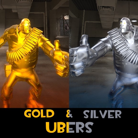 Gold and Silver Invulnerability Effects! (V2) Mod for Team Fortress 2 ...
