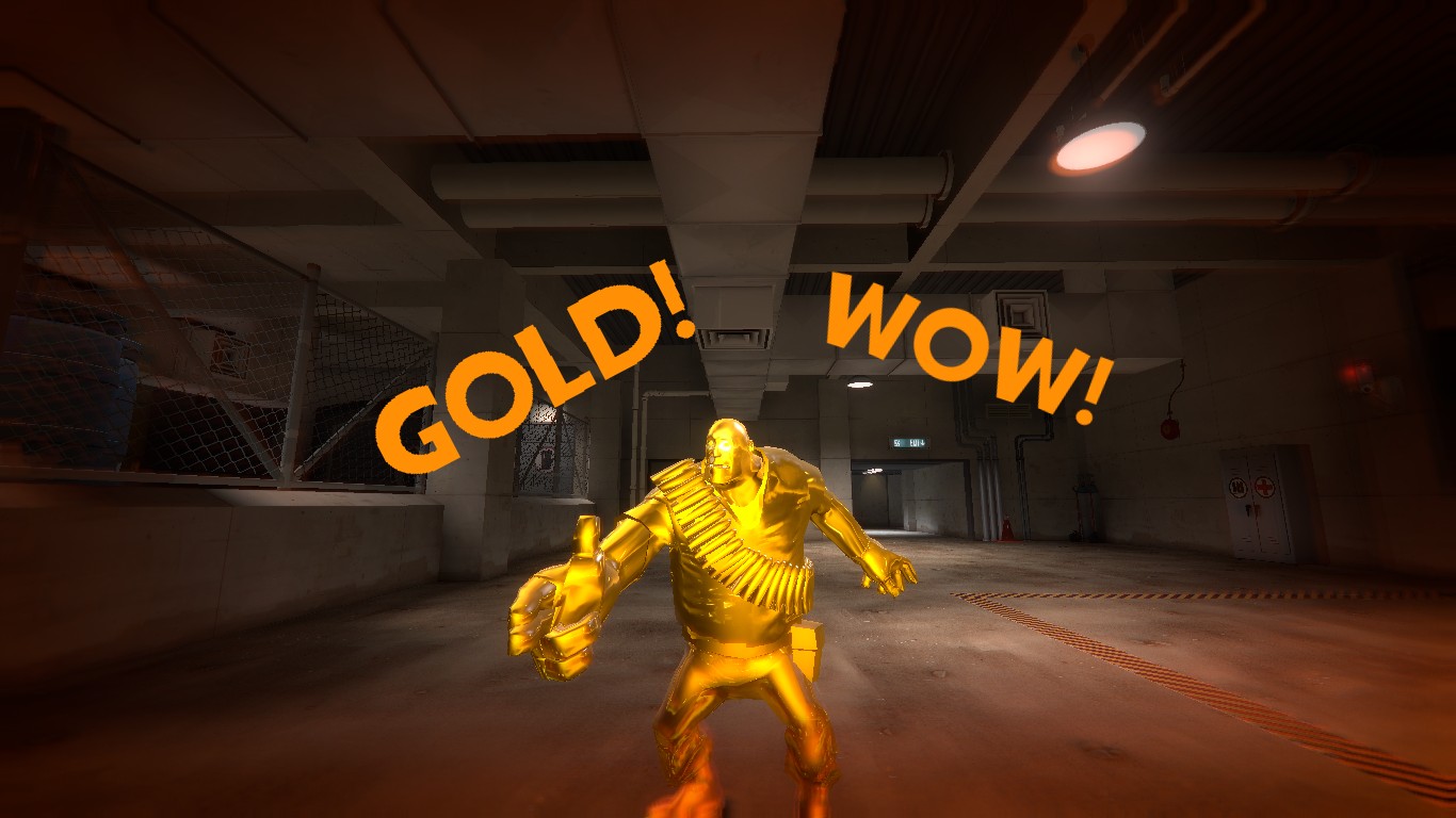 Gold and Silver Invulnerability Effects! (V2) Mod for Team Fortress 2 ...