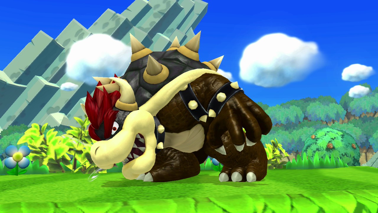 Melee Black Bowser [Super Smash Bros. (Wii U)] [Mods]