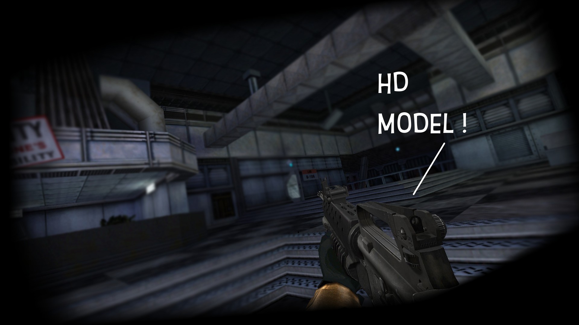 Gothic Serpent M16 with H.E.V Hands Mod for Sven Co-op | SC Mods