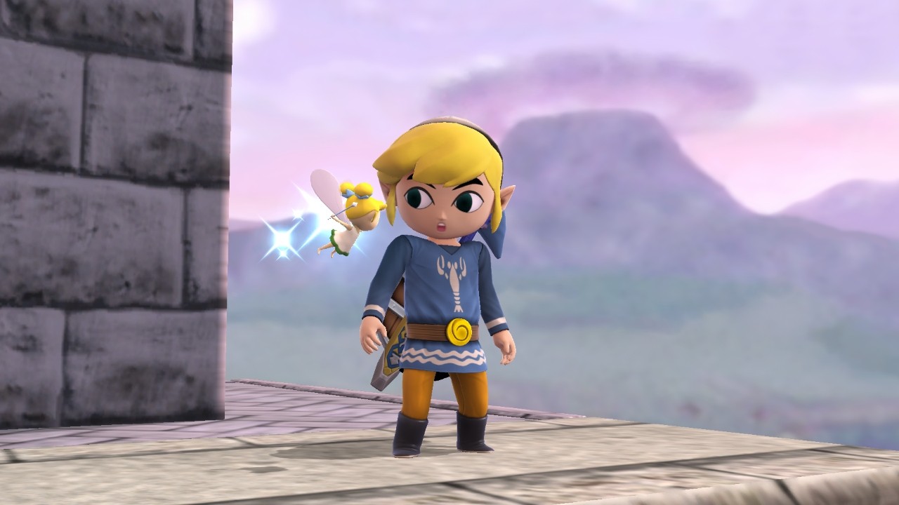 Outset Link Costume [Super Smash Bros. (Wii U)] [Mods]