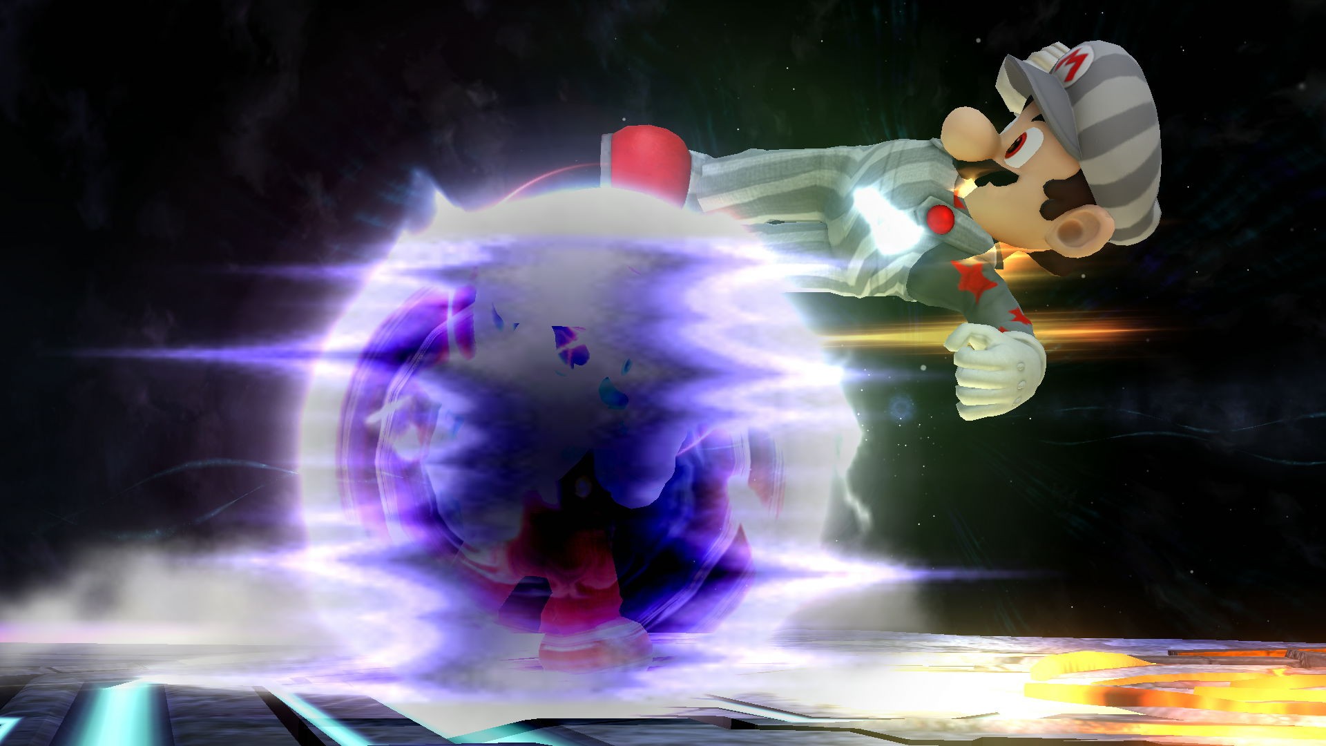 Grey and Red Mario [Super Smash Bros. (Wii U)] [Mods]