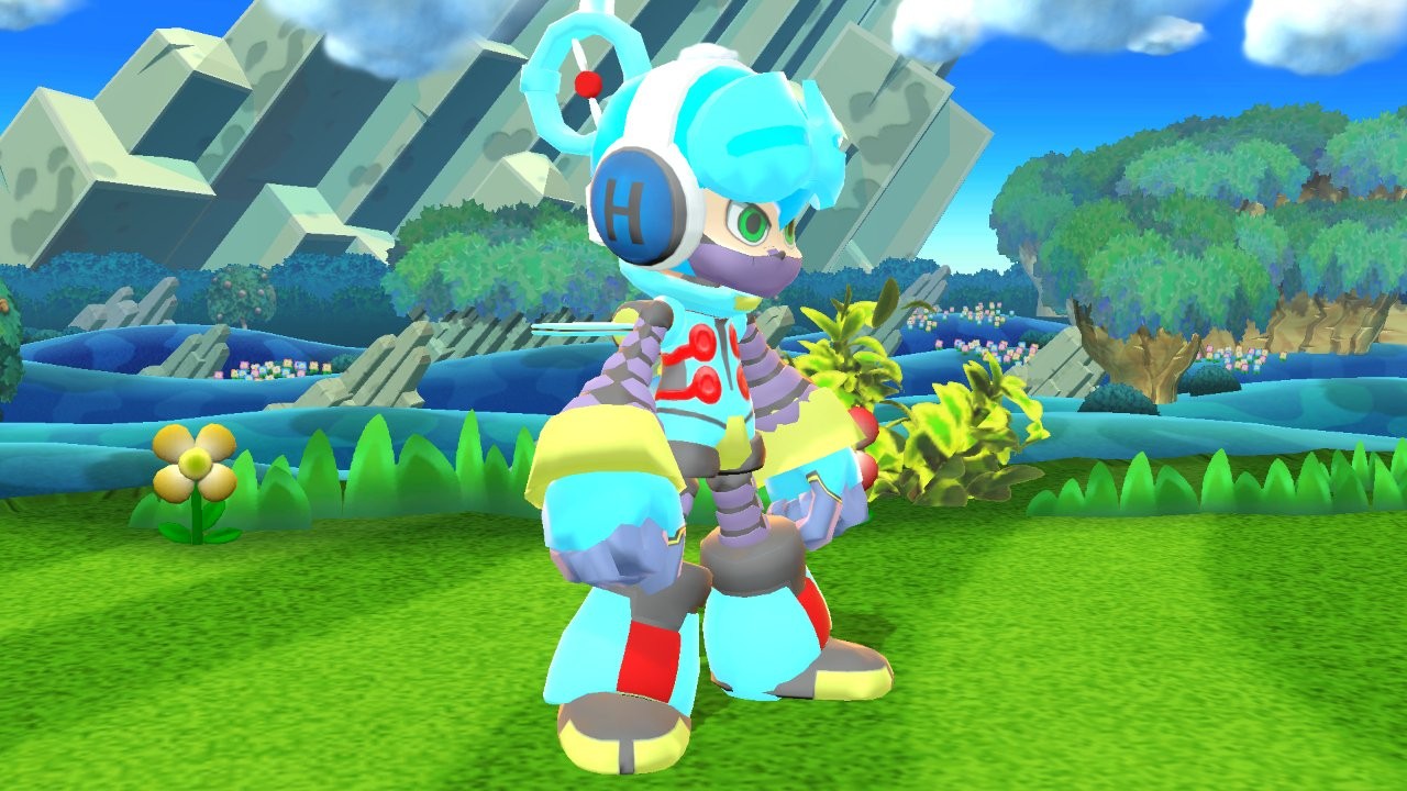 Mighty No. 9 Beck Skin Mod for Super Smash Bros. (Wii U) | SSB4U Mods