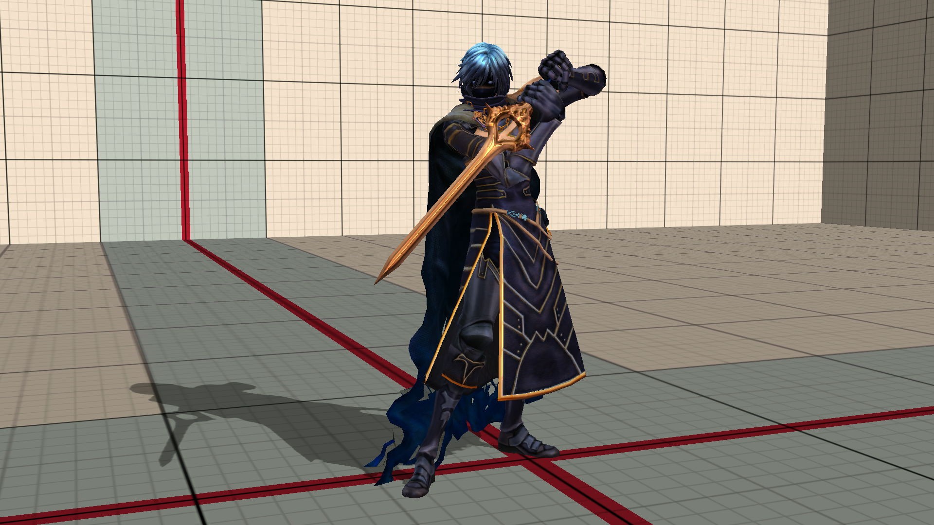 Mirage Chrom (TMS#FE Skin) [Super Smash Bros. (Wii U)] [Mods]