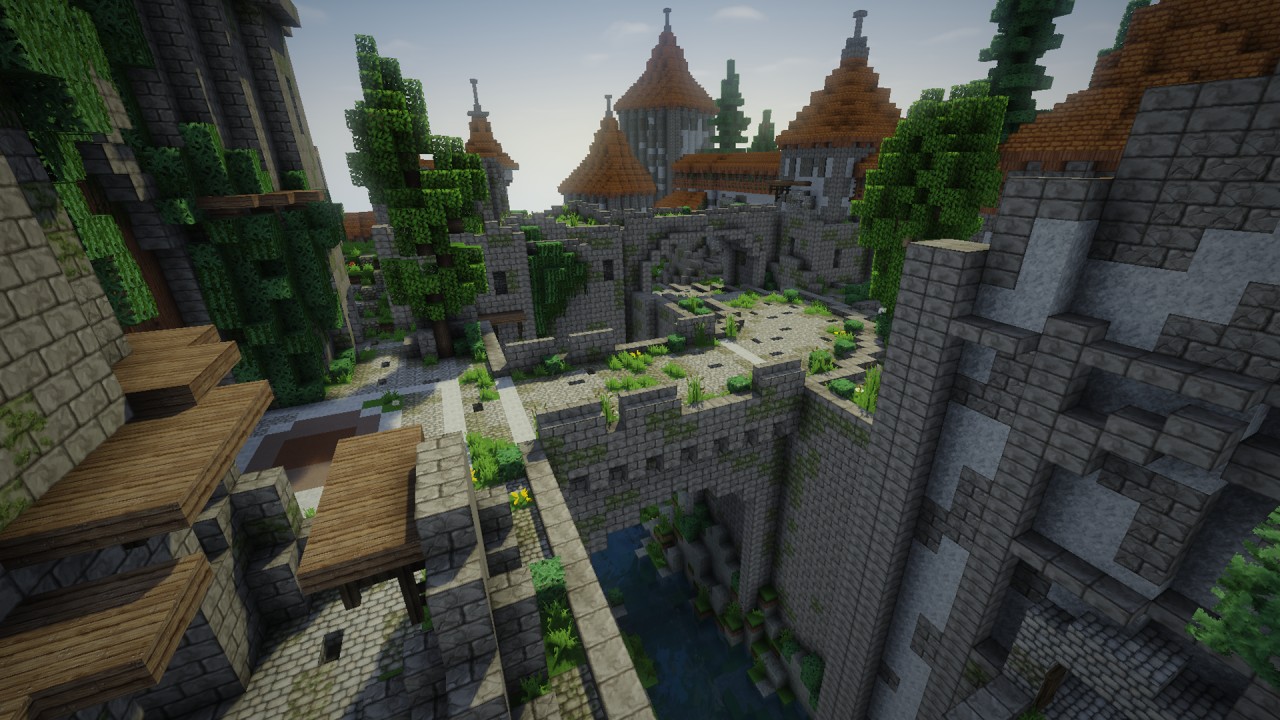 Overwatch - Eichenwalde Castle Mod for Minecraft: Java Edition | MC Mods