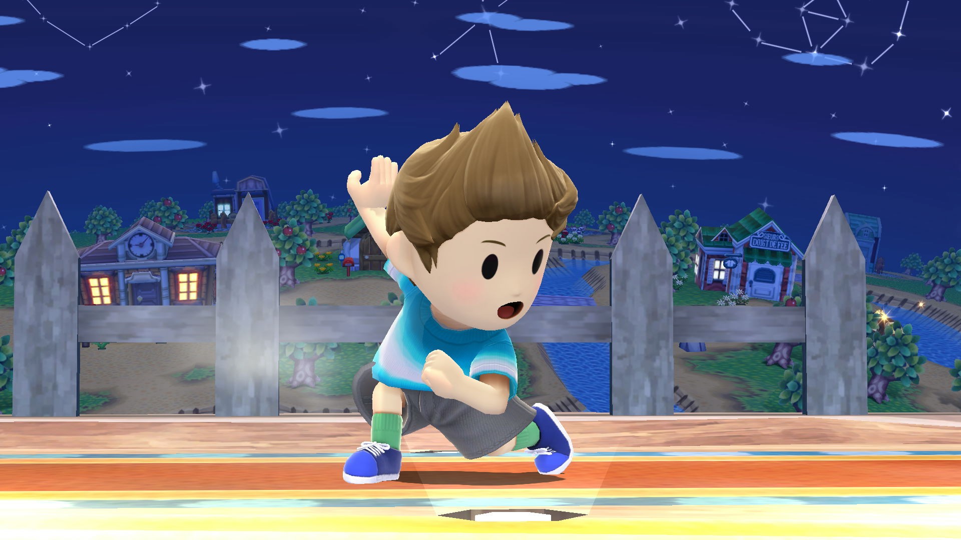 Cyan (c04) Villager Colors on Lucas Mod for Super Smash Bros. (Wii U ...