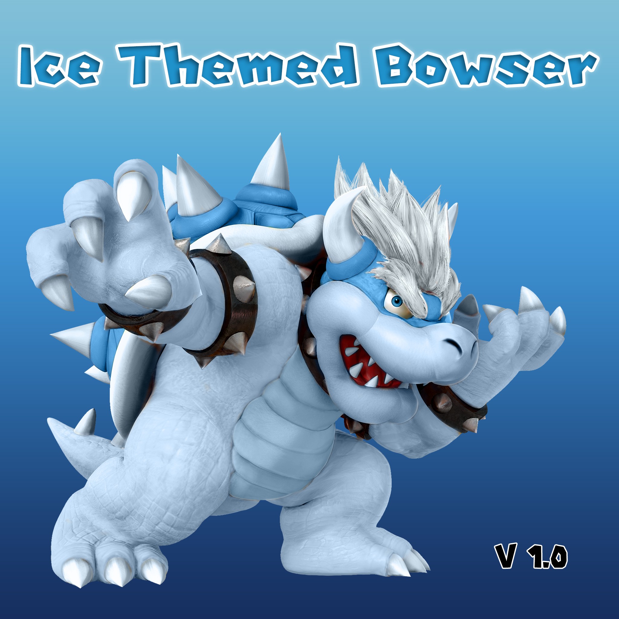 Ice Themed Bowser Mod for Super Smash Bros. (Wii U) | SSB4U Mods
