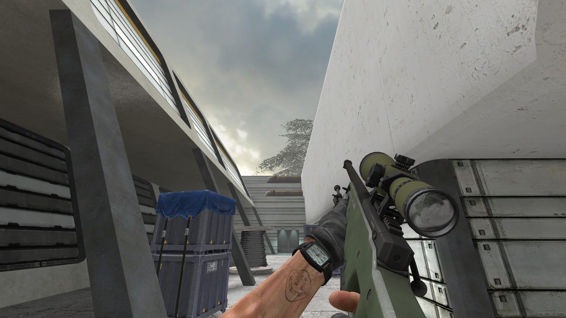 CS:GO AWP on IIopn's L96 animations. Mod for Counter-Strike: Source ...
