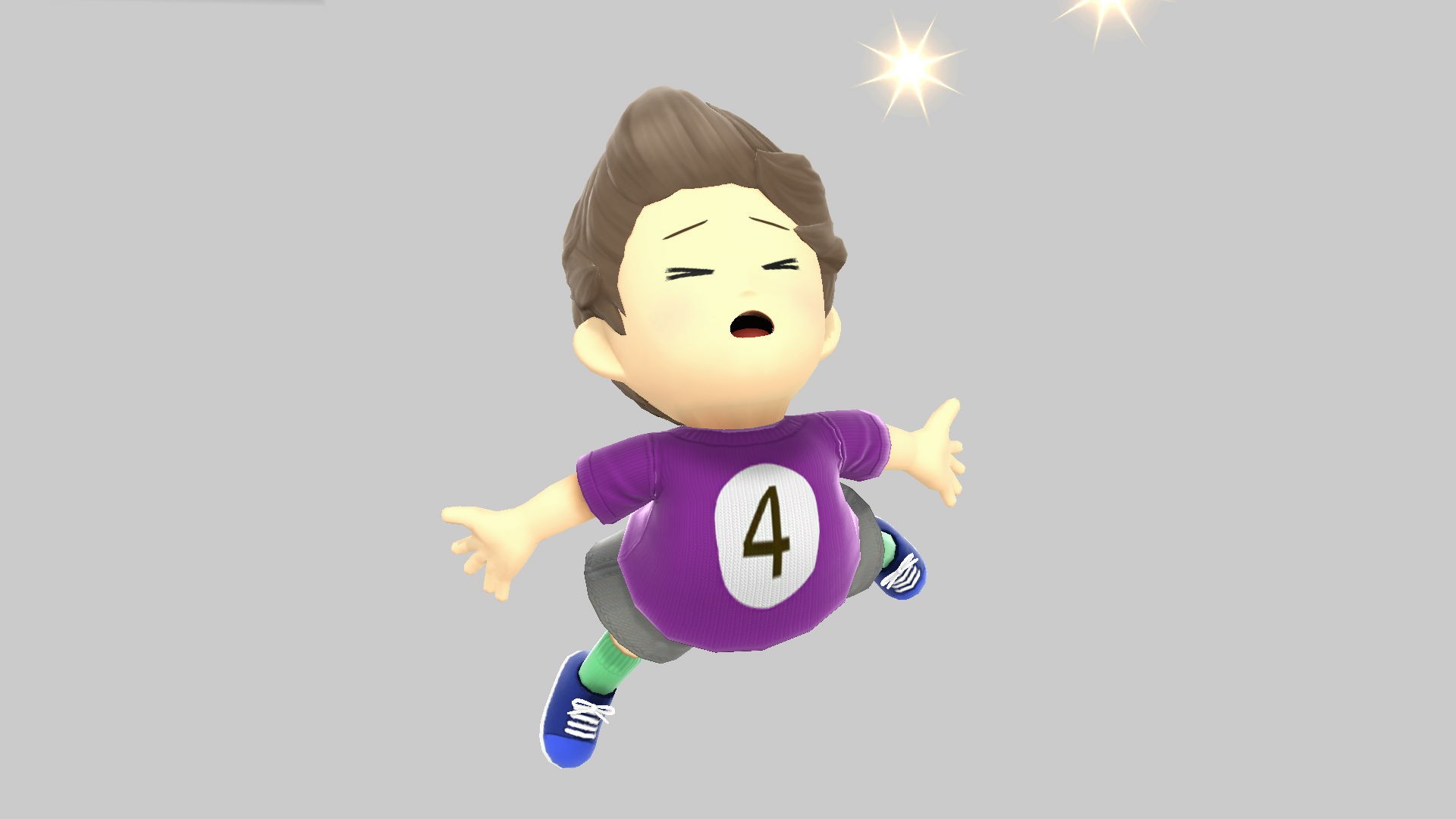 Purple (c06) Villager Colors on Lucas [Super Smash Bros. (Wii U)] [Mods]