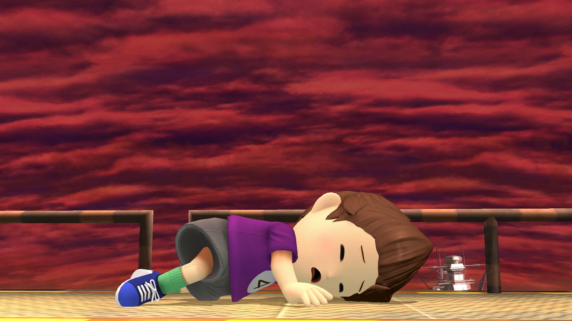 Purple (c06) Villager Colors on Lucas [Super Smash Bros. (Wii U)] [Mods]
