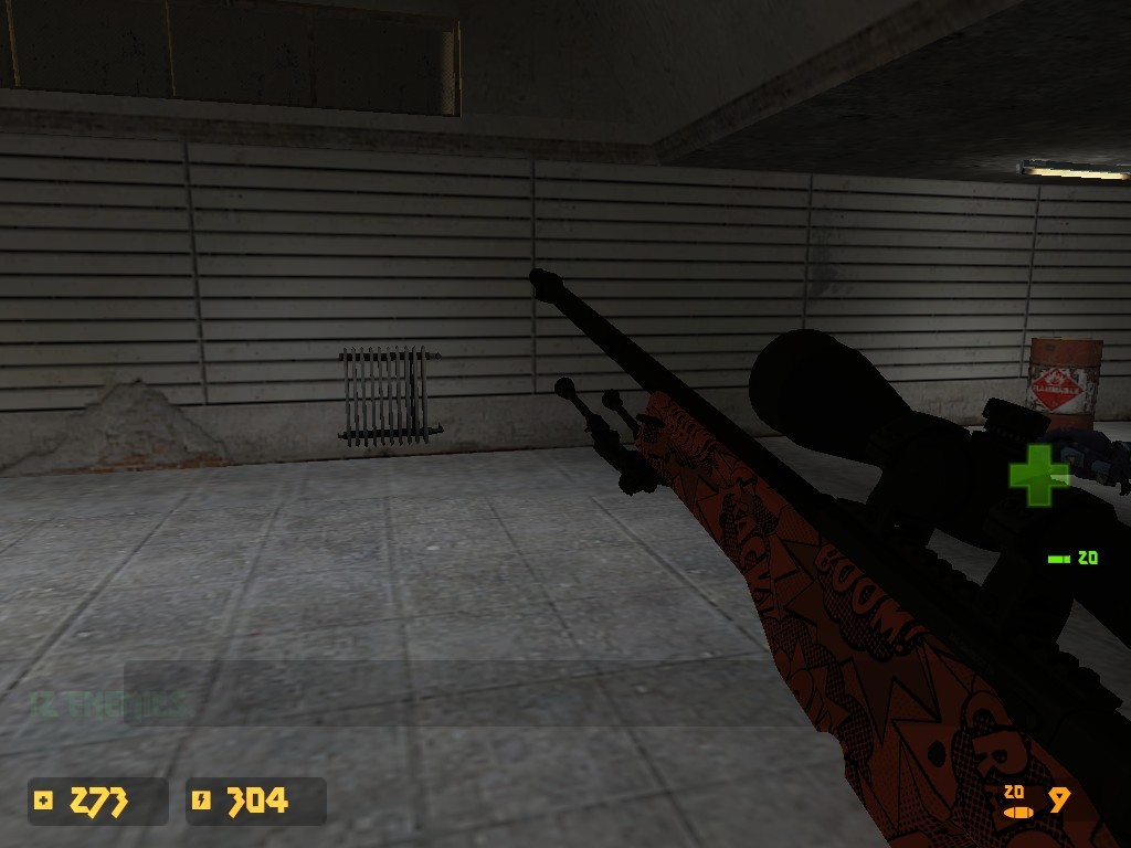 Custom HUD, Healthkit and Battery icon Mod for Half-Life 2 | HL2 Mods