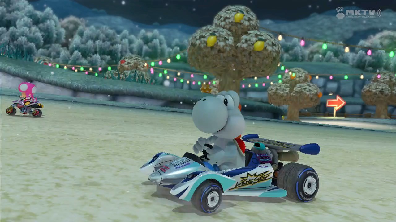White Mii/Yoshi/Shy Guy Circuit Special [Mario Kart 8] [Mods]