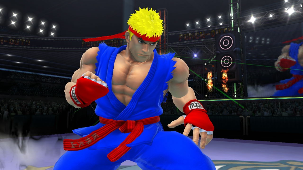 Rumble McSkirmish alt. for Ryu [Super Smash Bros. (Wii U)] [Mods]