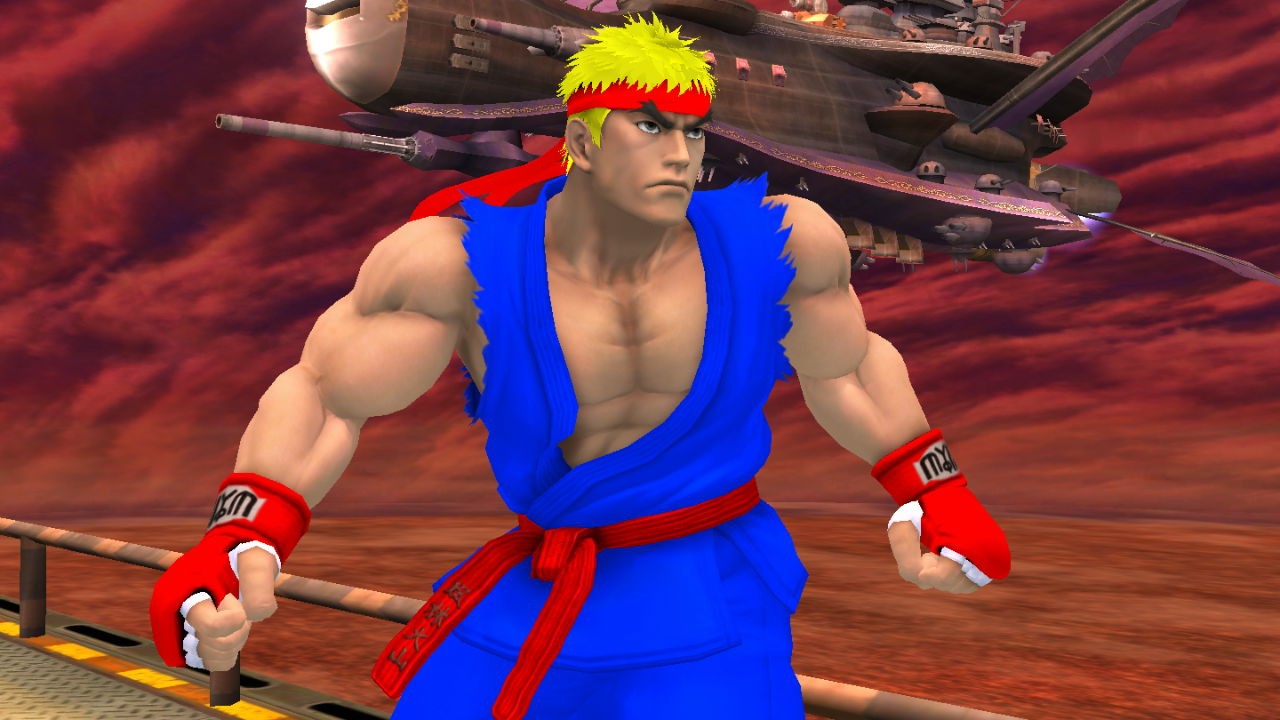 Rumble McSkirmish alt. for Ryu [Super Smash Bros. (Wii U)] [Mods]