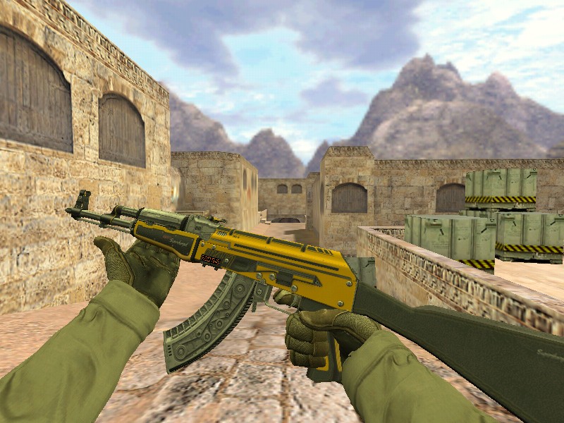 AK-47 Fuel Injector Mod for Counter-Strike 1.6 | CS1.6 Mods