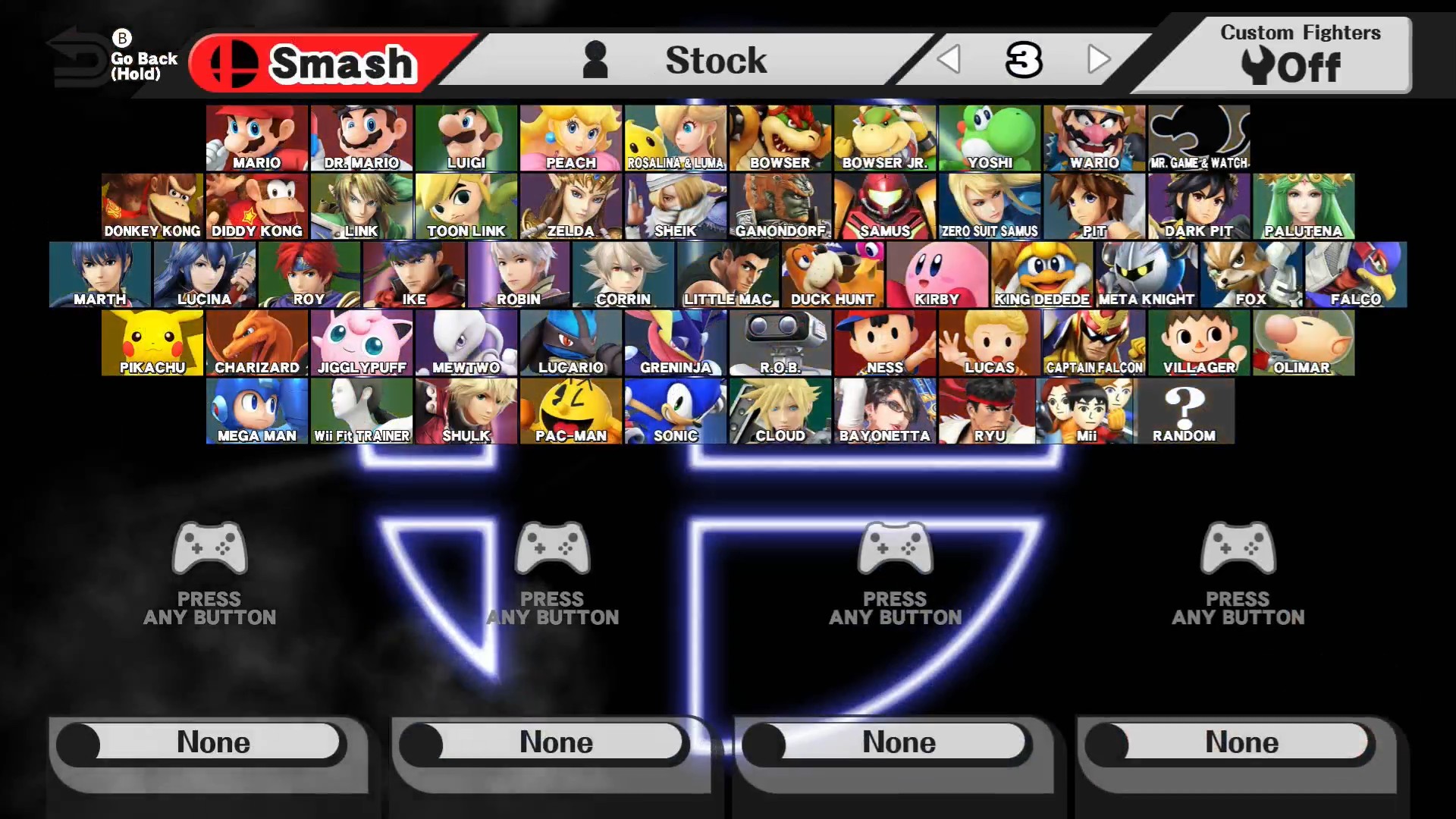 Transparent colored CSS Icons [Super Smash Bros. (Wii U)] [Mods]