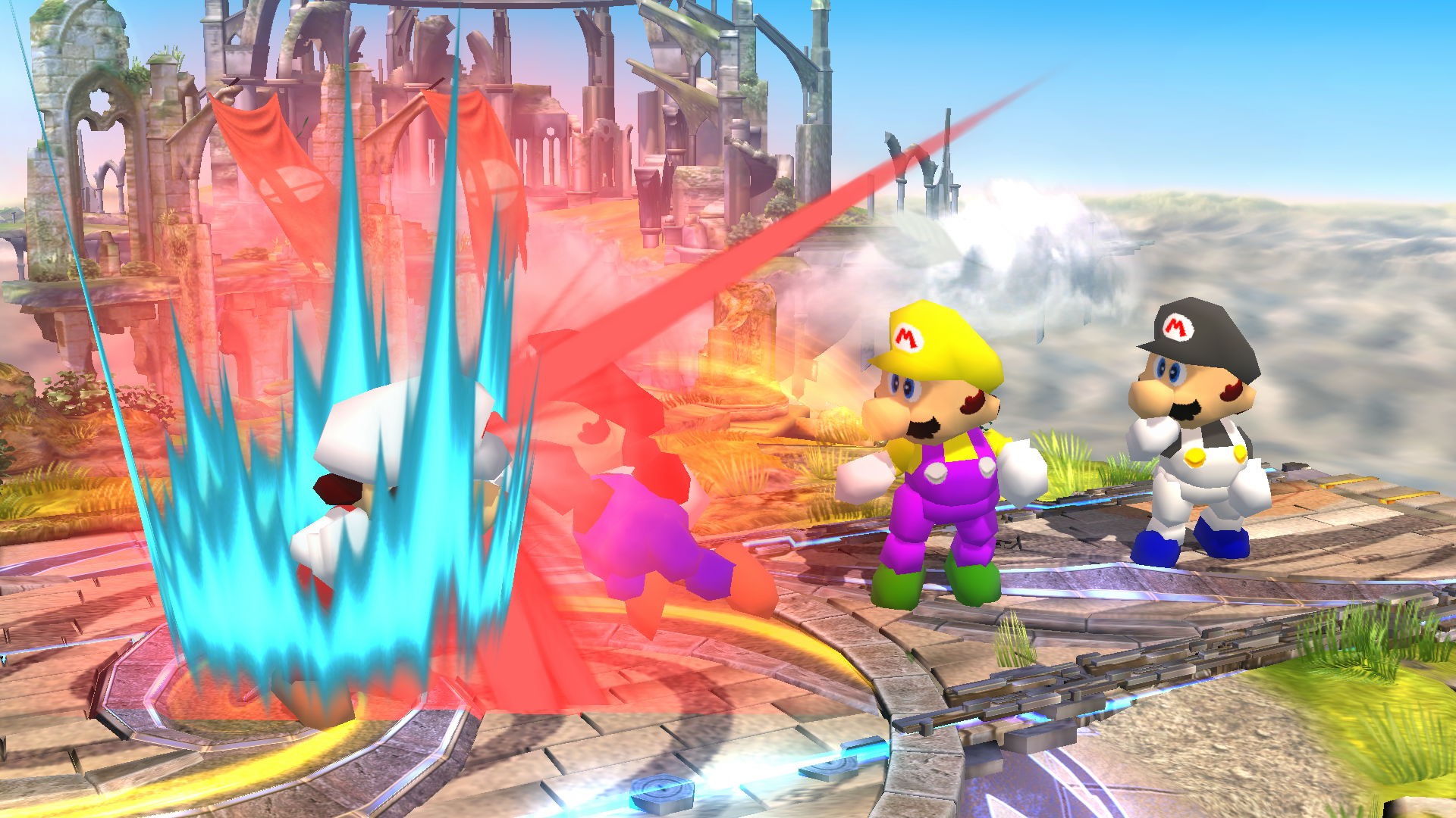 Super Mario 64 (Import) Skin Pack Mod for Super Smash Bros. (Wii U ...