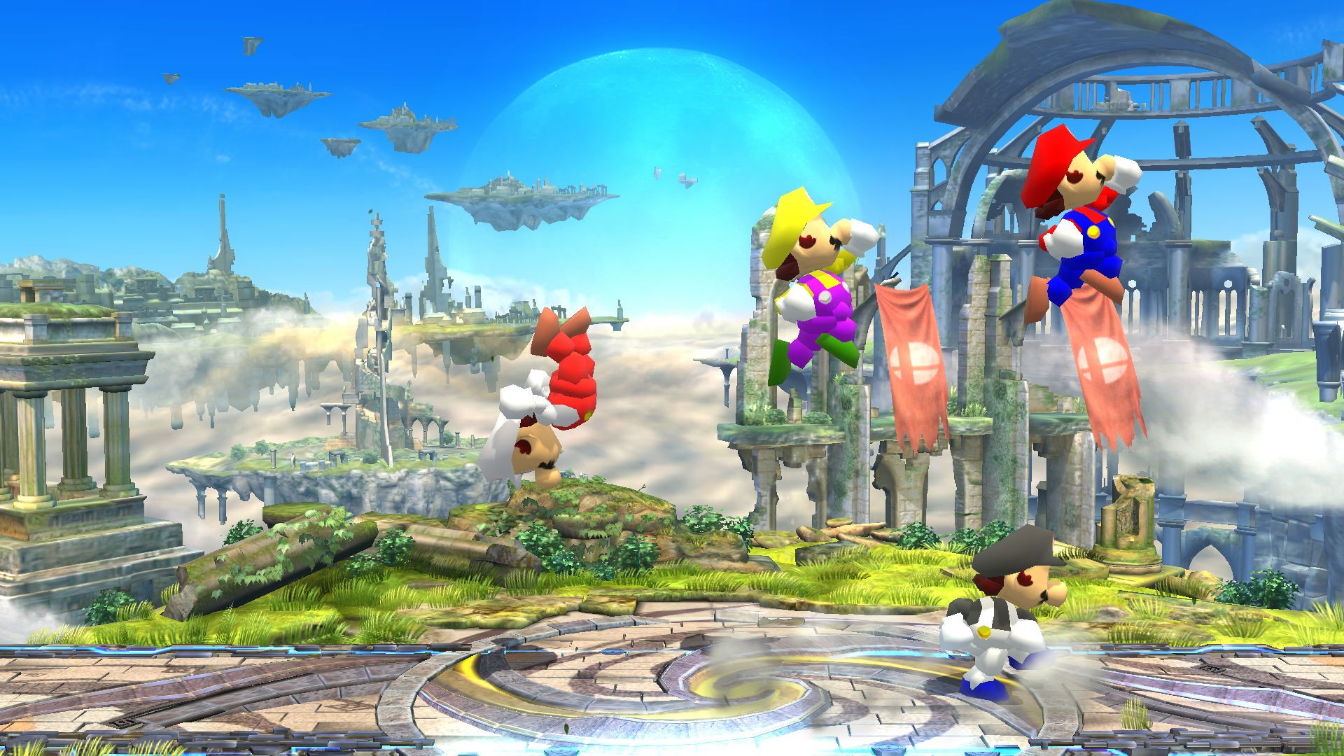 Super Mario 64 (Import) Skin Pack Mod for Super Smash Bros. (Wii U ...